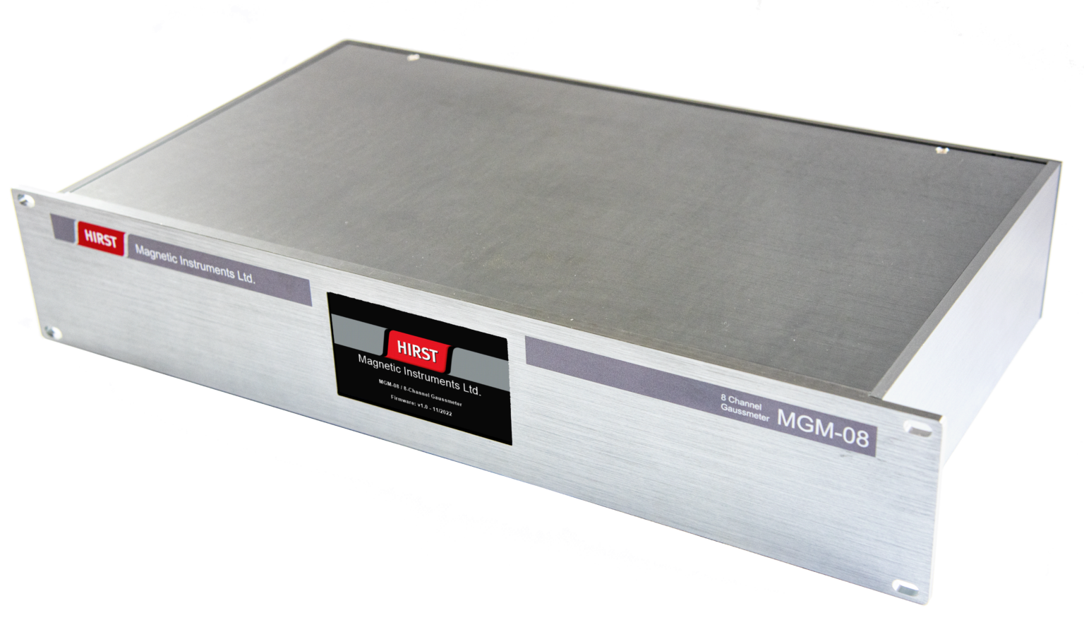 Gaussmeter – 8 channel rack mount – Hirst Magnetics